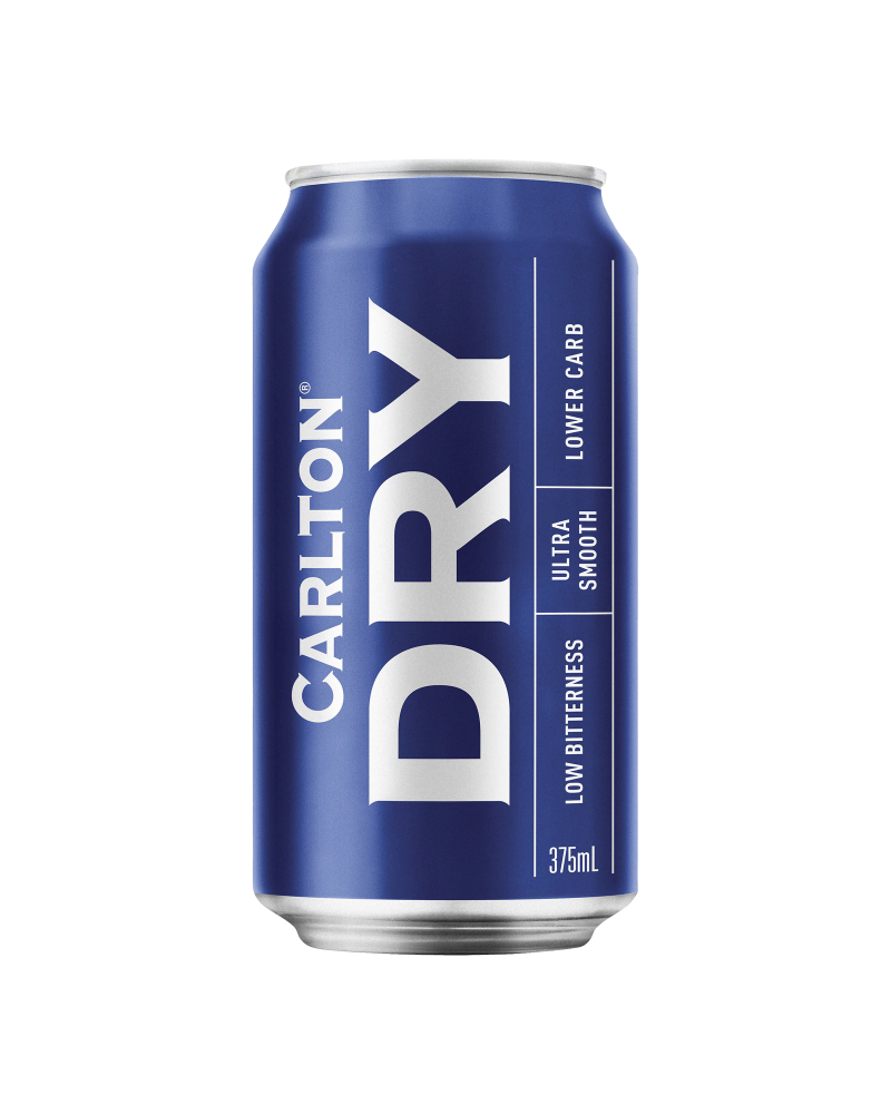 Carlton Dry Cans 375mL
