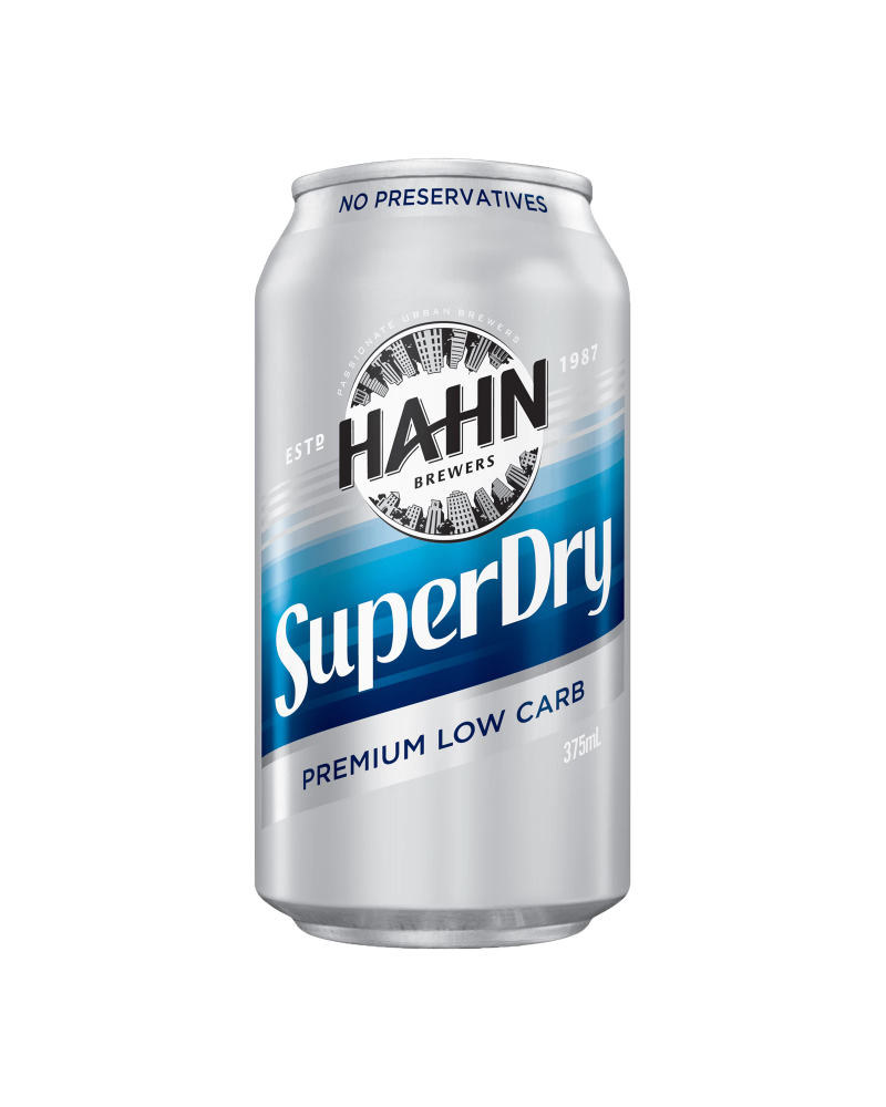 Tipple - Hahn SuperDry Cans 375mL delivered fast